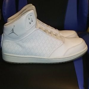 Jordan | Shoes | White High Top Air Jordan Shoes | Poshmark